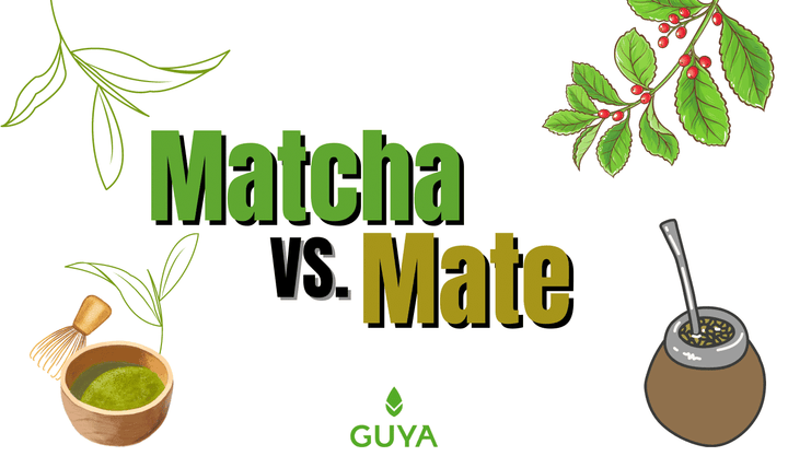 Comparación del contenido de cafeína del mate